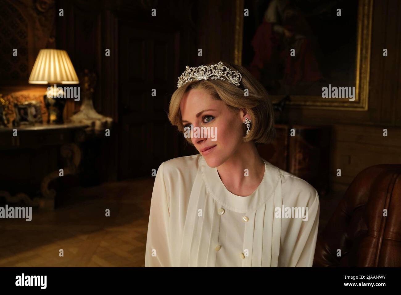 KRISTEN STEWART in SPENCER (2021), directed by PABLO LARRAIN. Credit ...