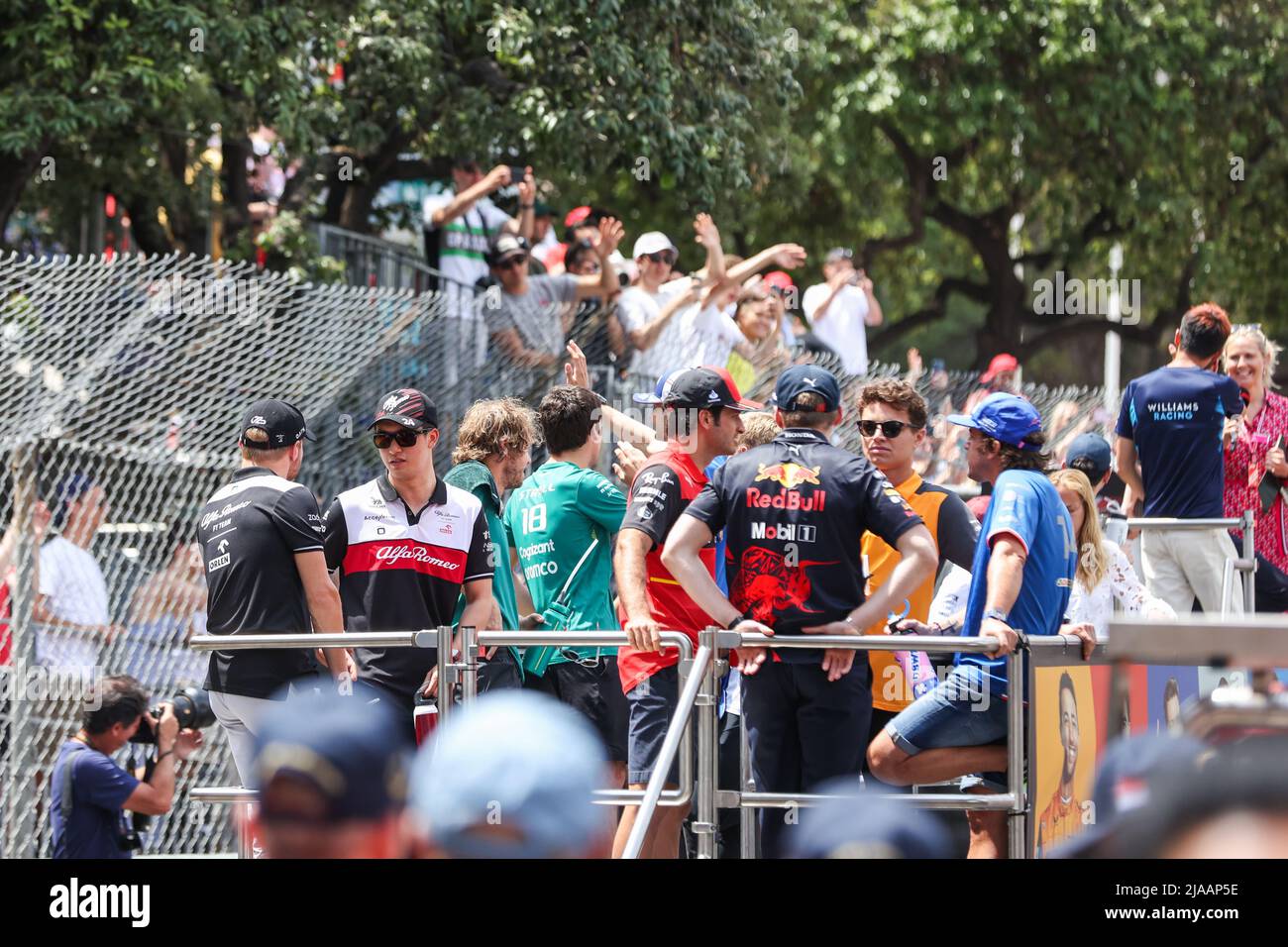 drivers parade during the Formula 1 Grand Prix de Monaco 2022, 7th ...