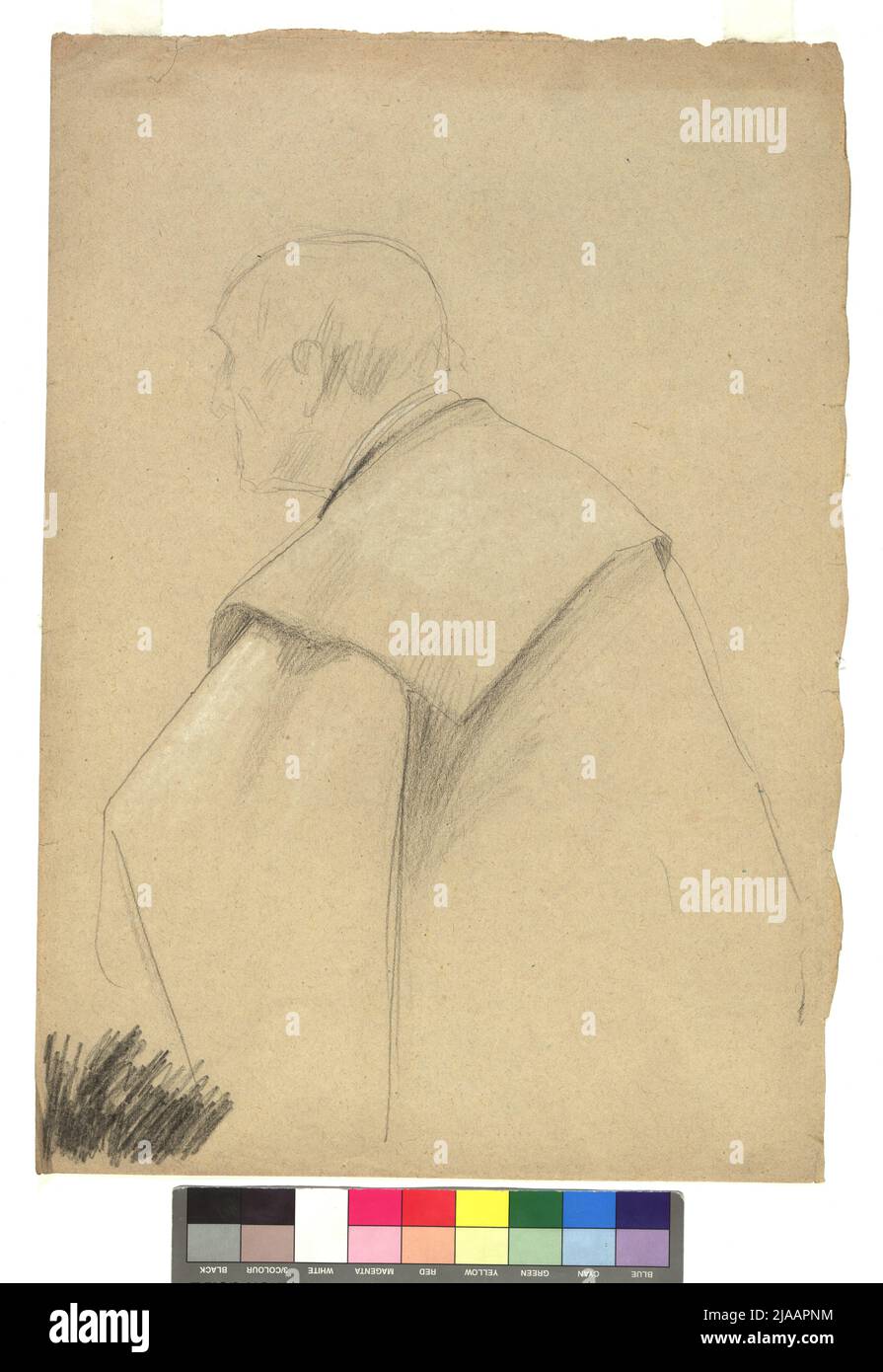 Study on an old man in the Talar. Gustav Klimt (1862-1918), artist ...