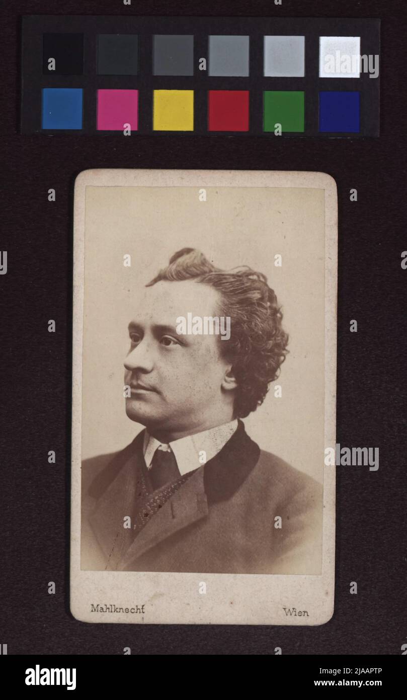 Franz Kierschner, actor. Carl (Karl) Mahlknecht (1810-1893 ...