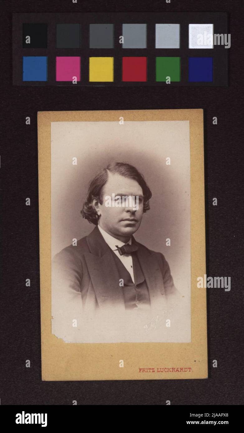 Joseph Joachim (1831-1921), Violinist, Komponist. Fritz Luckhardt (1843 ...