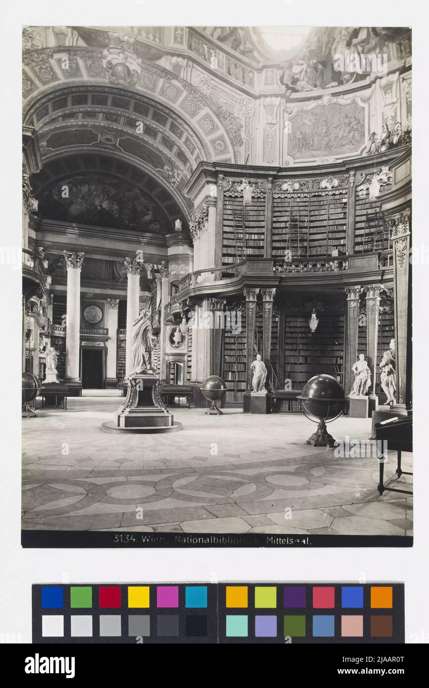 1st, Josefsplatz 2 - Austrian National Library (No. 2) - Interior view ...