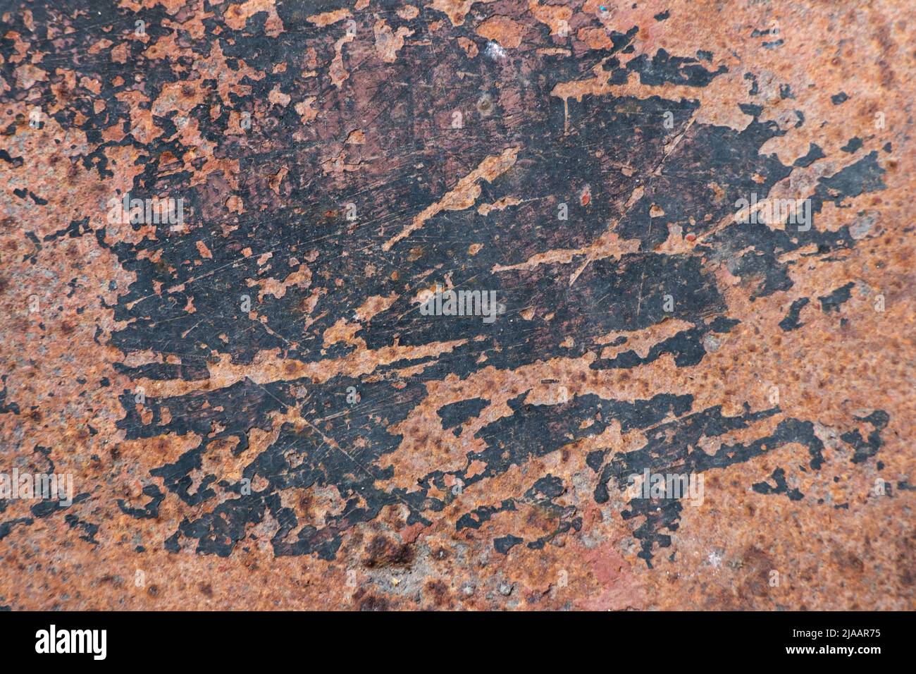 Grunge red and brown color rust metal texture background Stock Photo ...