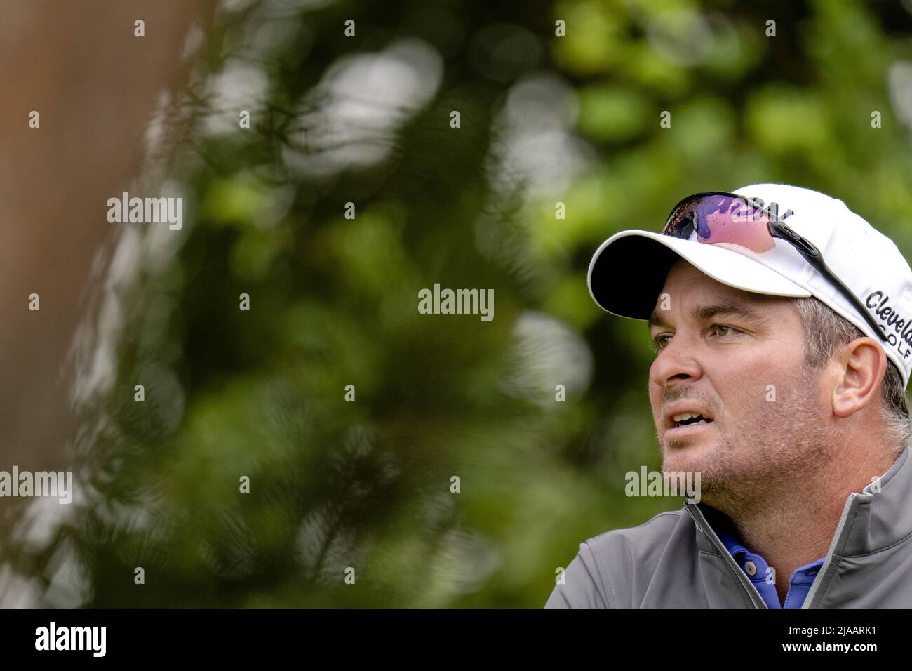 CROMVOIRT - Ryan Fox from New Zealand in action on the final day of the ...