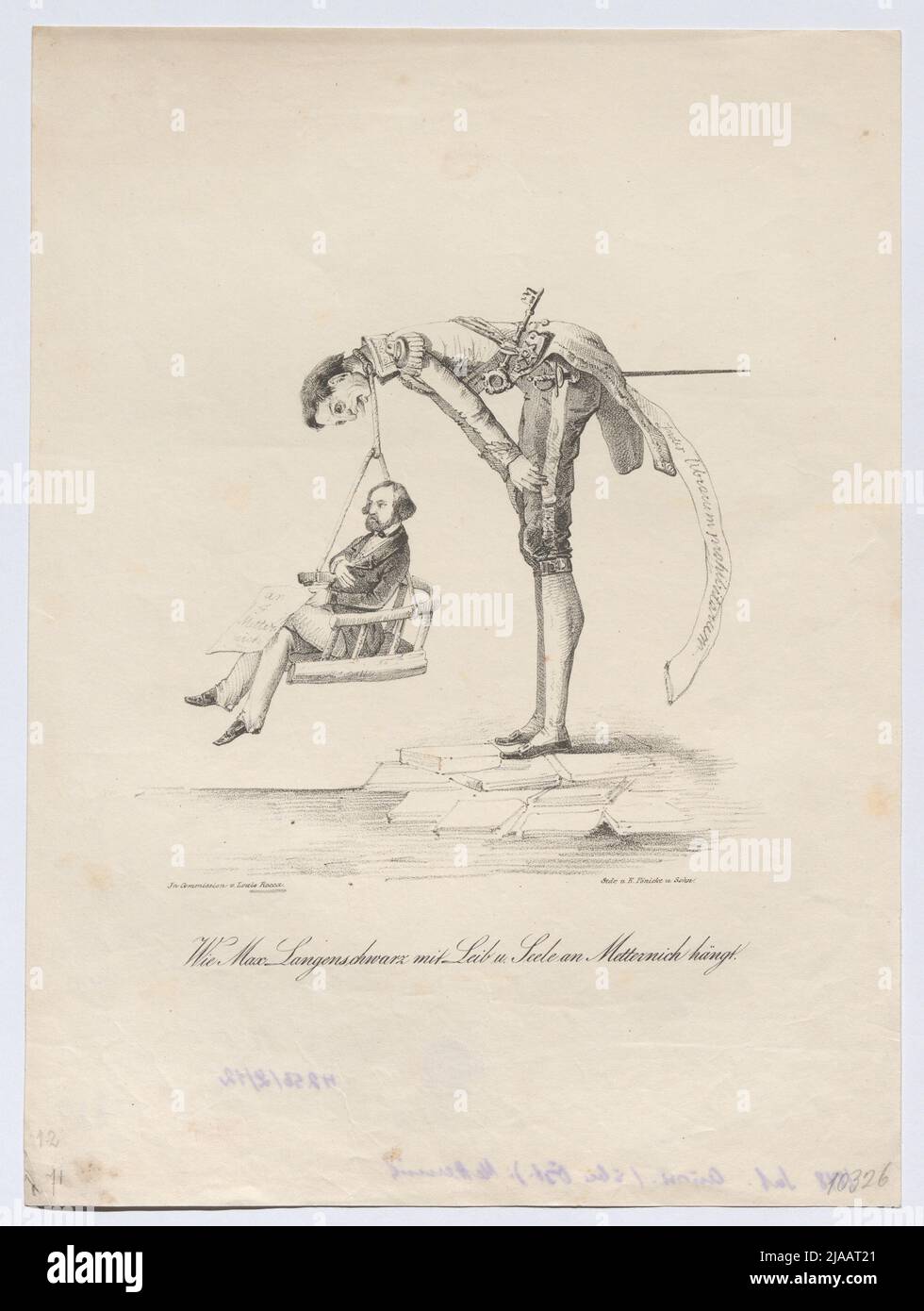 "How Max Langenschwarz with body and. Soul hangs on Metternich ...