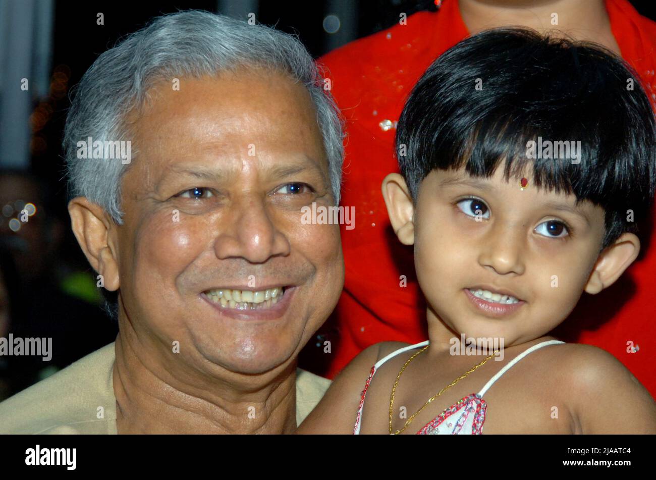 Dhaka, Bangladesh - December 01, 2006: Dr. Muhammad Yunus was awarded ...