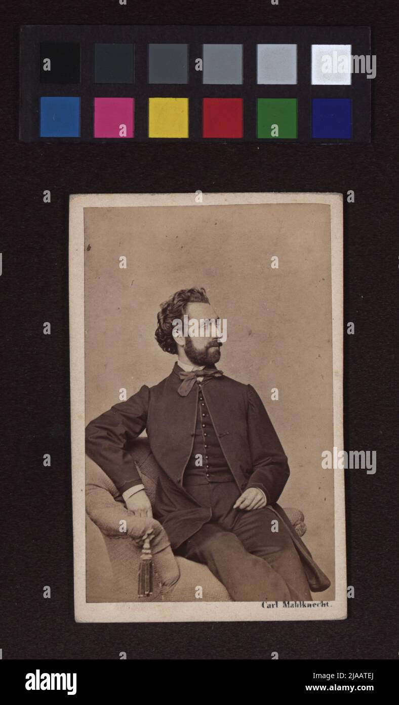 Louis of Bignio, opera singer. Carl (Karl) Mahlknecht (1810-1893 ...