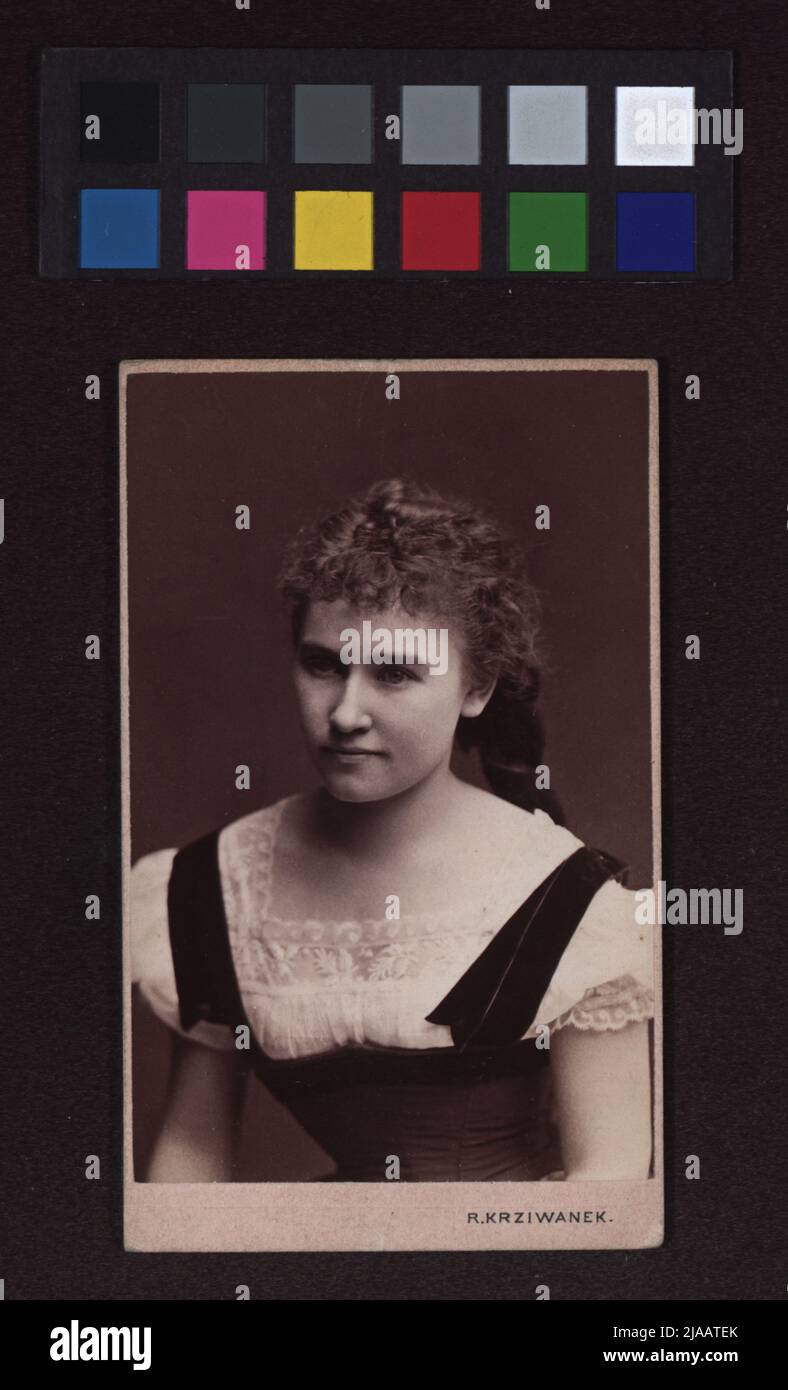 Bianca Bianchi, opera singer. Rudolf Krziwanek (1843-1905 ...