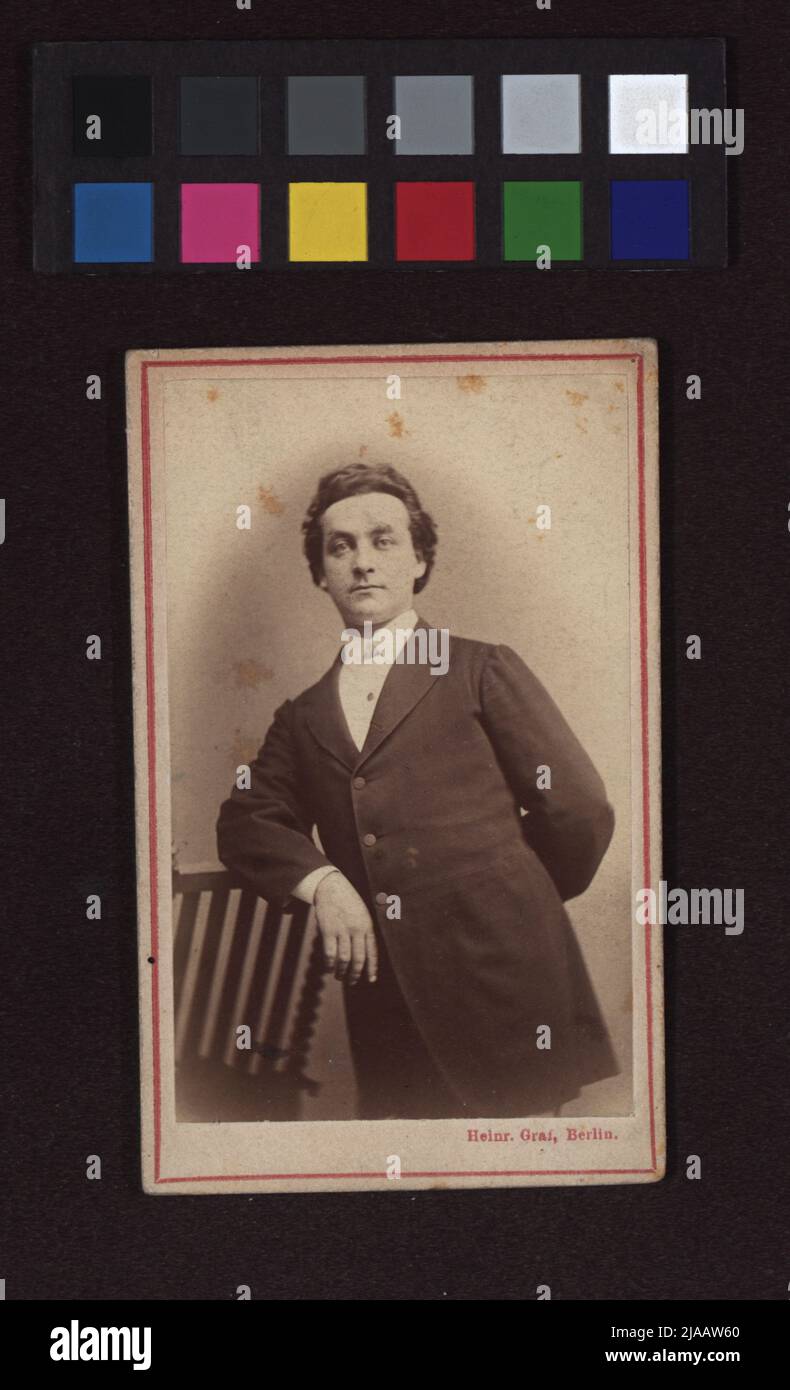 Gustav Adolfi. Heinrich Graf (1835-1906), photographer Stock Photo - Alamy