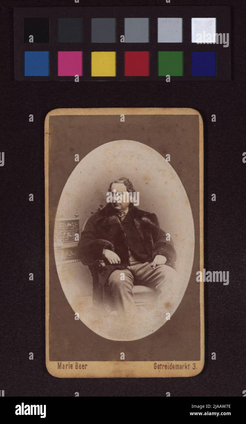 Eduard Balzar a.k.a Eduard Liebold (1815-1893), actor, stage writer ...