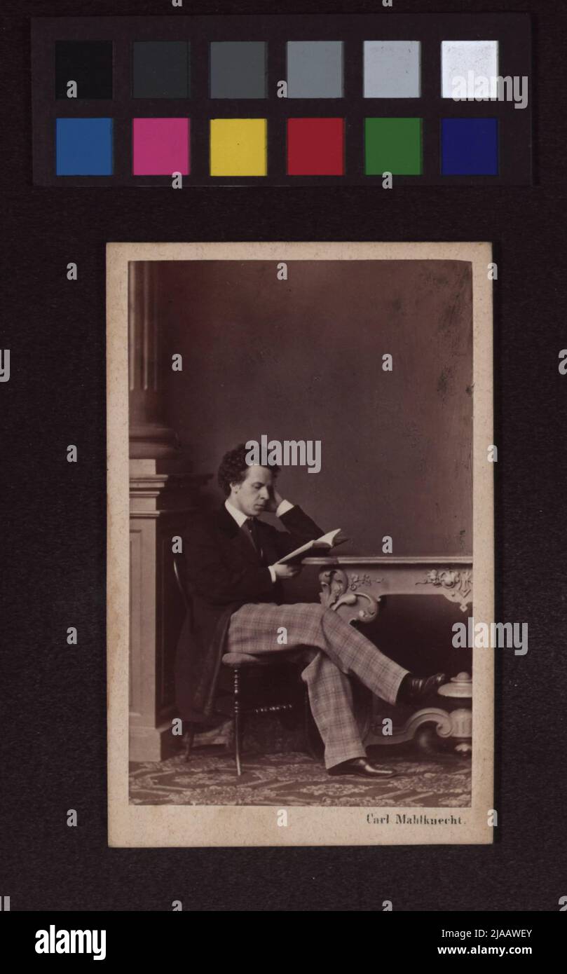 Josef Lewinsky (1835-1907), actor. Carl (Karl) Mahlknecht (1810-1893 ...