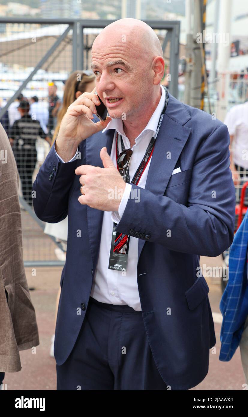 Monaco, Monte Carlo - May 29, 2022: FIA Formula One World Championship ...