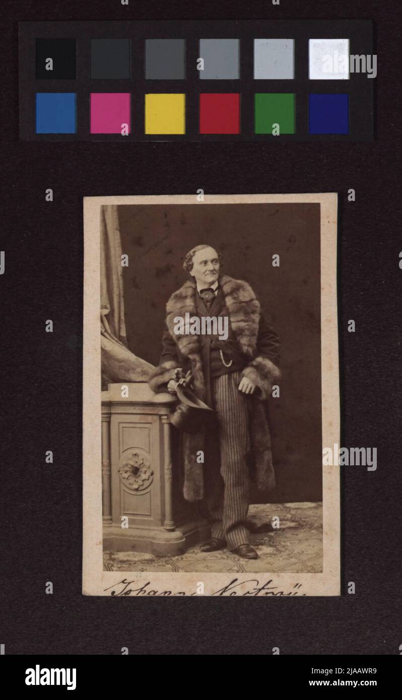 Johann Nestroy (1801-1862), playwright, actor, opera singer. Ludwig ...