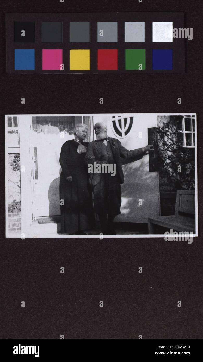 Carl Moll (1861-1945), painter and Anna Moll (wife). Unknown ...