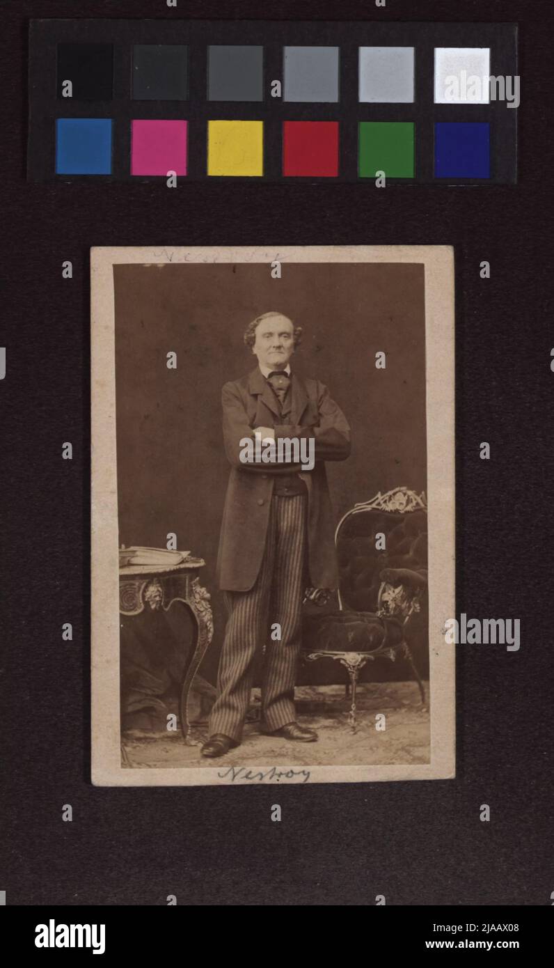 Johann Nestroy (1801-1862), playwright, actor, opera singer. Ludwig ...