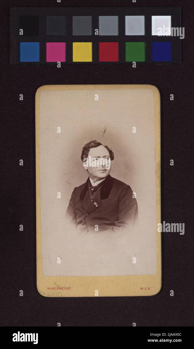Carl Albrecht Fichtner (1805-1873), actor. Carl (Karl) Mahlknecht (1810 ...