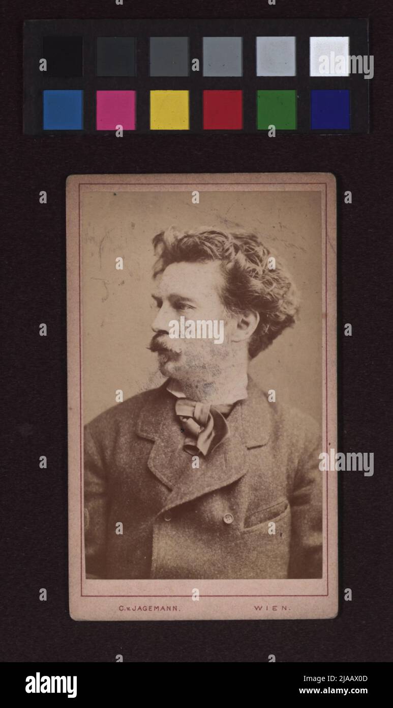 Anselm Feuerbach (1829-1880), painter. Carl (C.) by Jagemann (1819-1883 ...