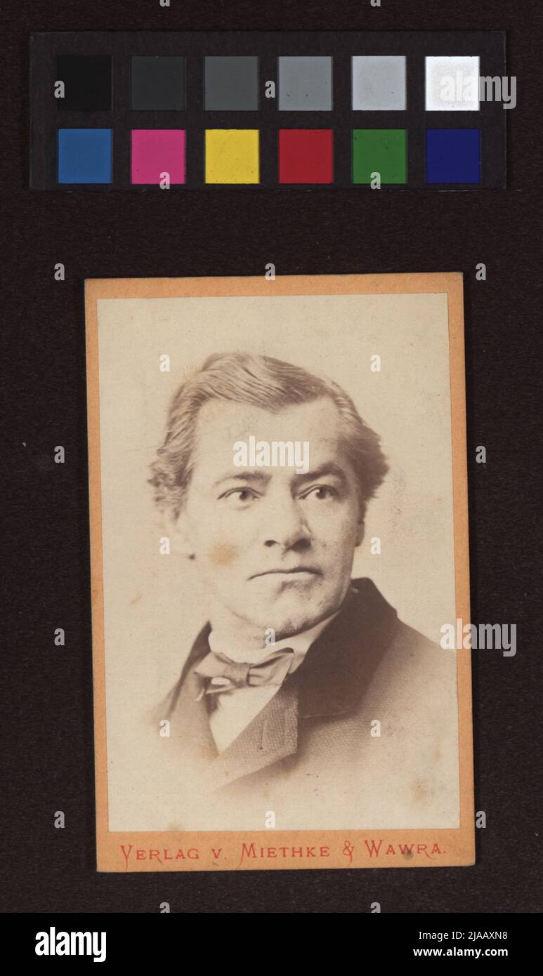 Franz Eppich (1835-1893), actor and operetta singer. Miethke & Wawra ...