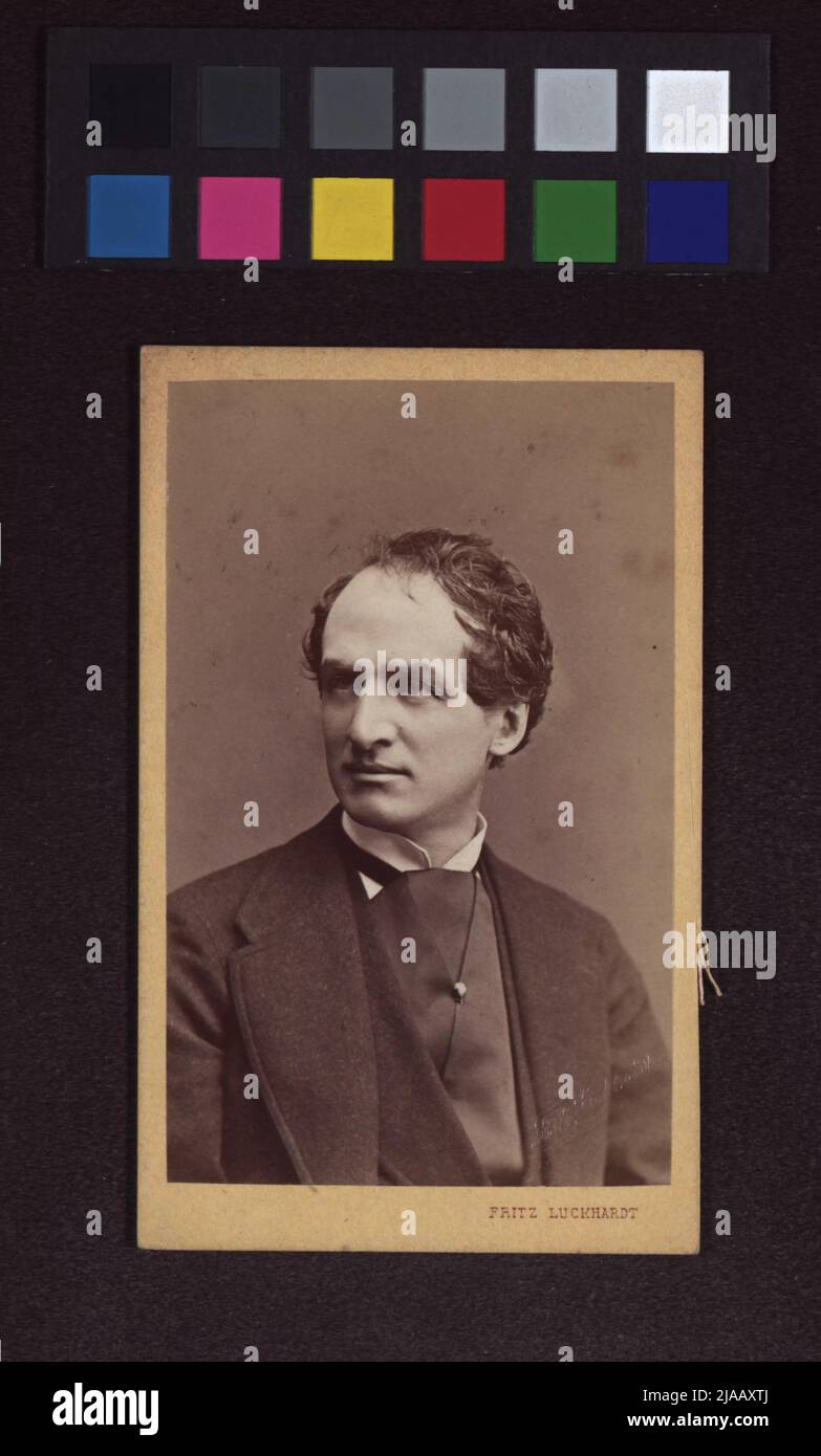 Franz von Jauner (1831-1900), actor, theater director. Fritz Luckhardt ...