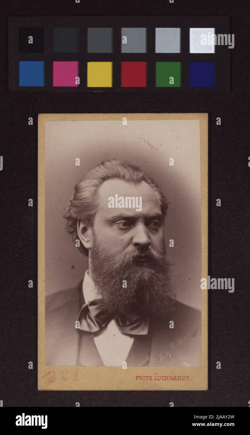 Albert Niemann (1831-1917), opera singer. Fritz Luckhardt (1843-1894 ...