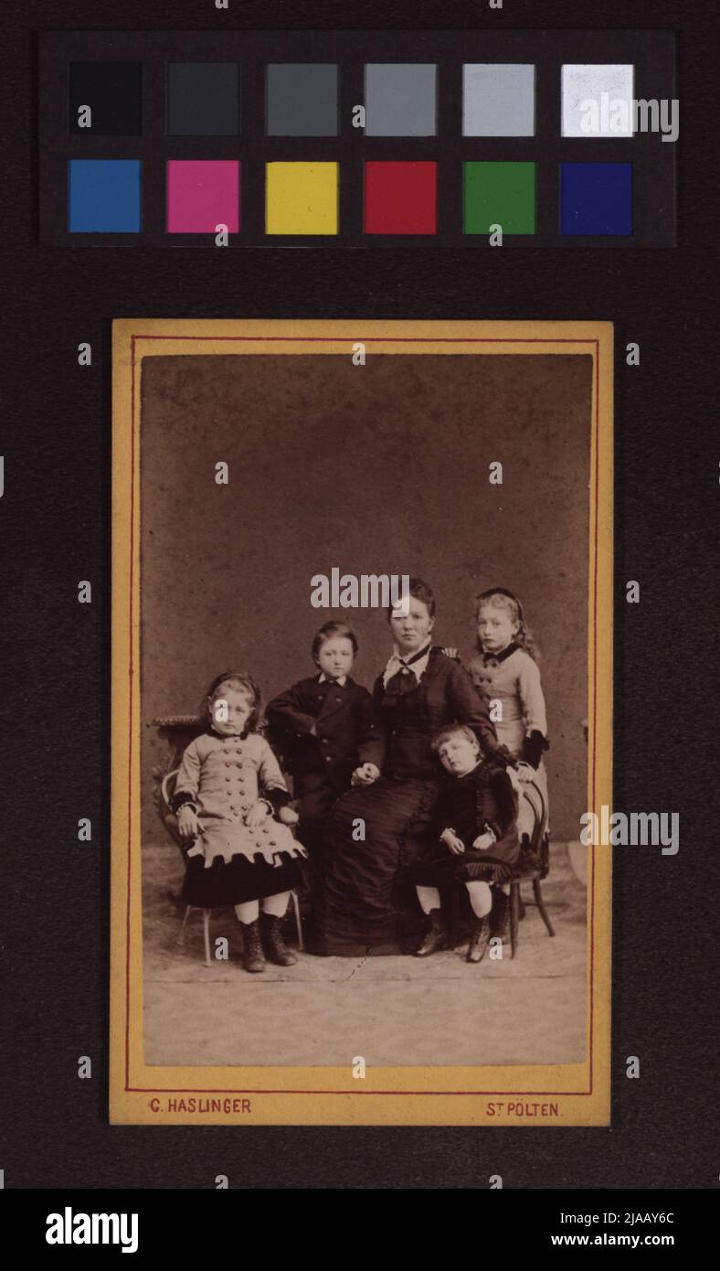 Family picture Ebeling. Georg Haslinger, Photographer Stock Photo - Alamy