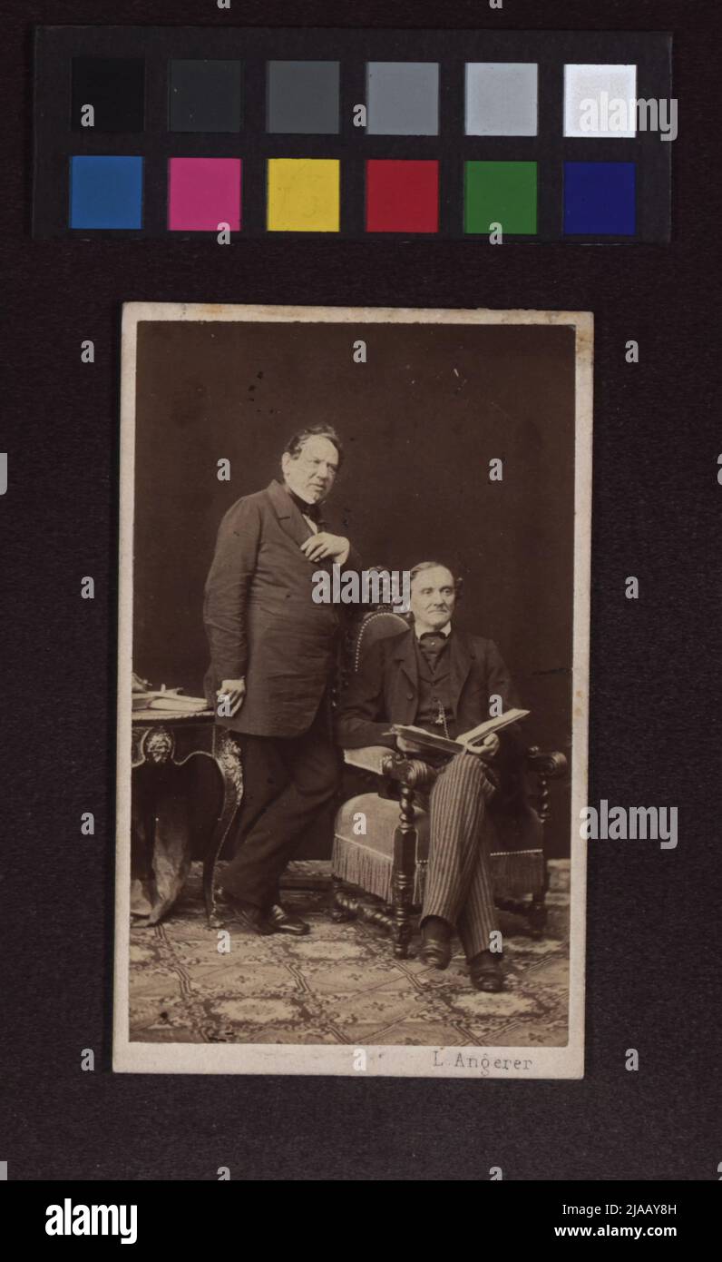 Johann Nestroy (1801-1862), playwright, actor, opera singer, and Alois ...