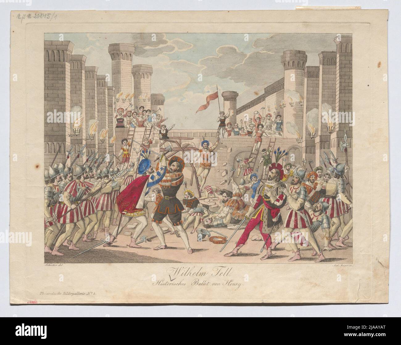 Wihelm Tell. Historical Ballet by Henry (theatrical picture gallery for ...
