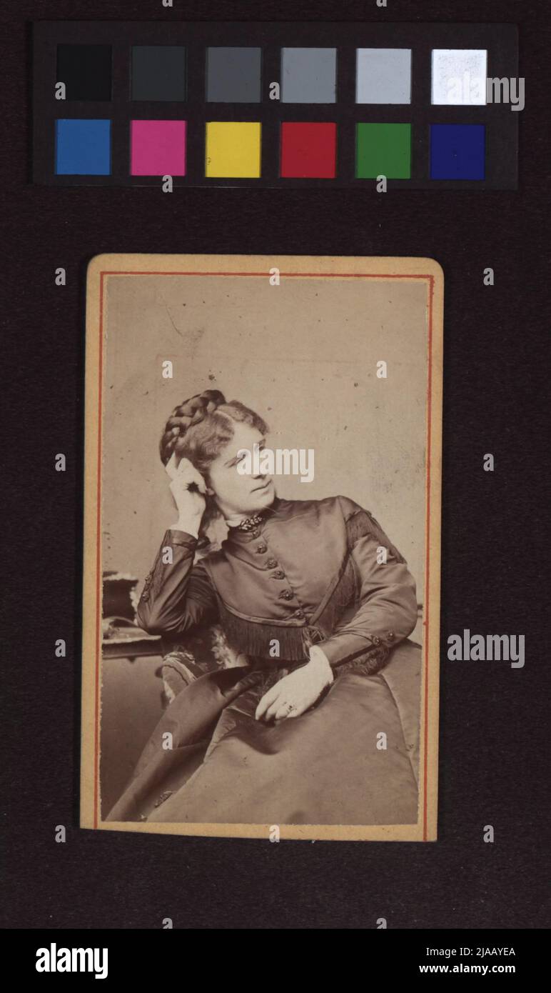 Zerline Gabillon (born Würzburg), actress (1835-1892). Cabinet & Massak ...