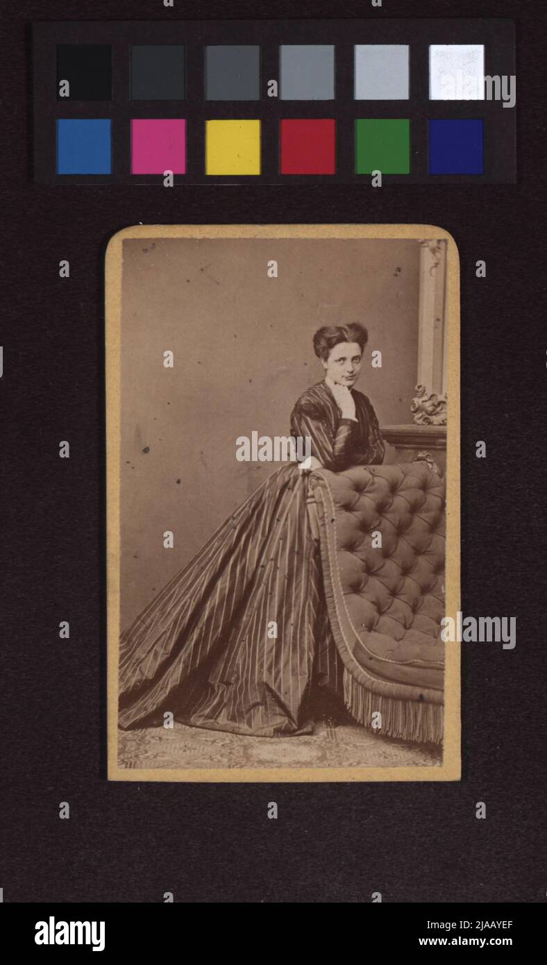 Helene Hartmann (1844-1898), actress. Carl (Karl) Mahlknecht (1810-1893 ...