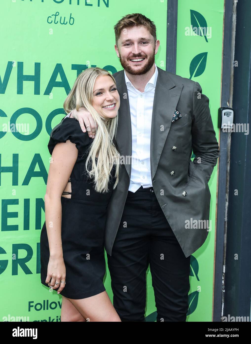 London, UK. 28th May, 2022. Verity Bowditch and Mikey Pearce attend the ...