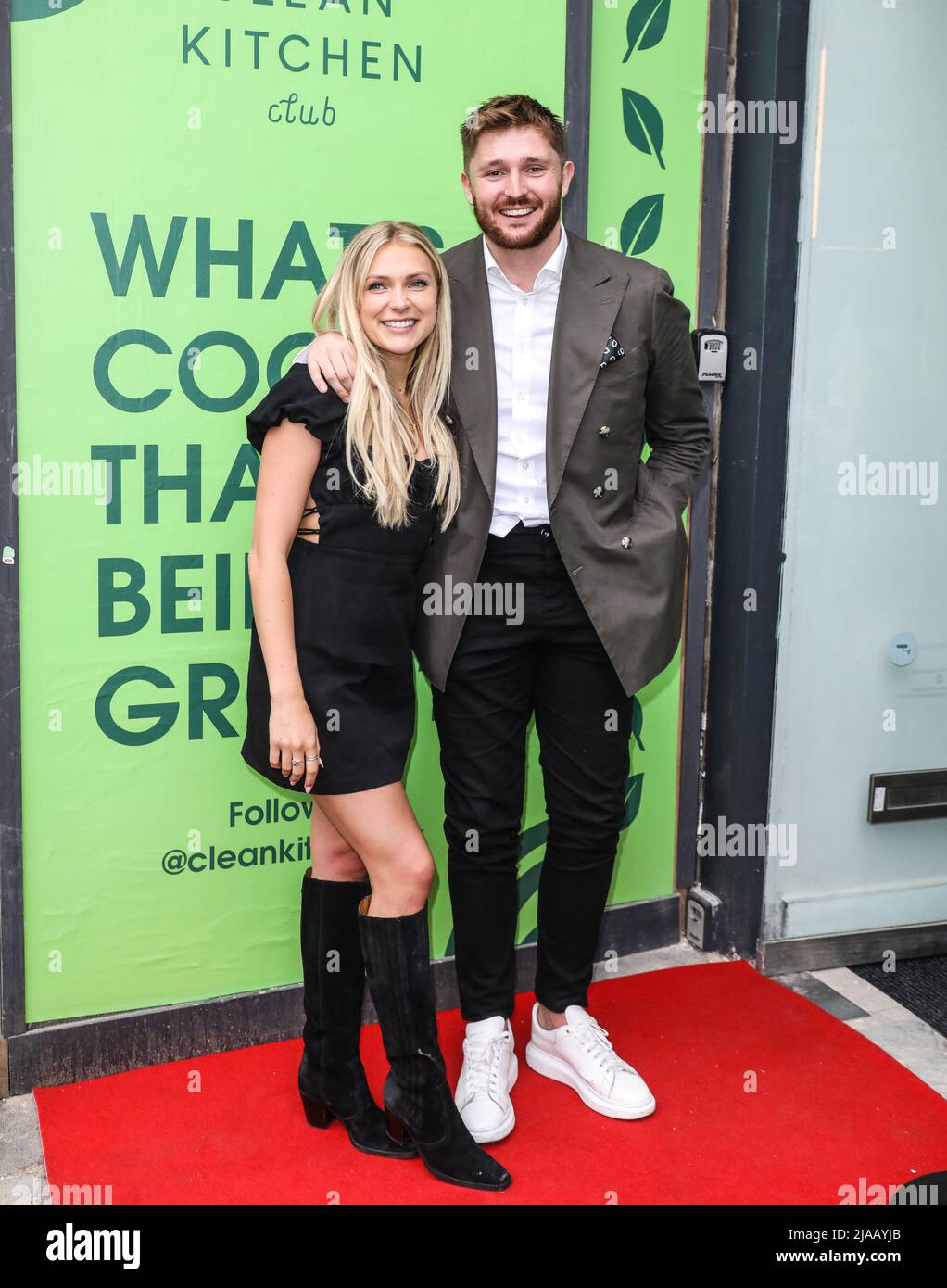 London, UK. 28th May, 2022. Verity Bowditch and Mikey Pearce attend the ...