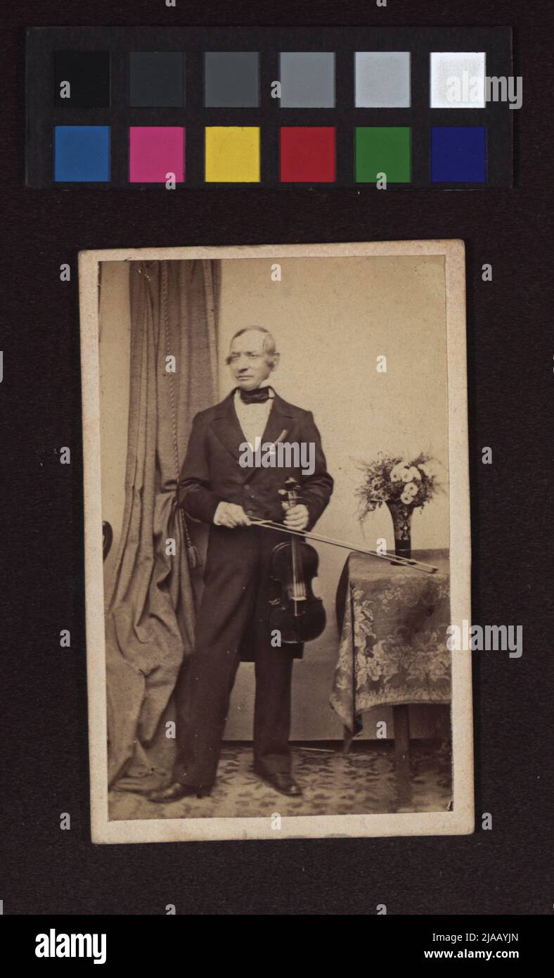 Prof. Josef Böhm (1795-1876), Violinist. Unknown Stock Photo - Alamy