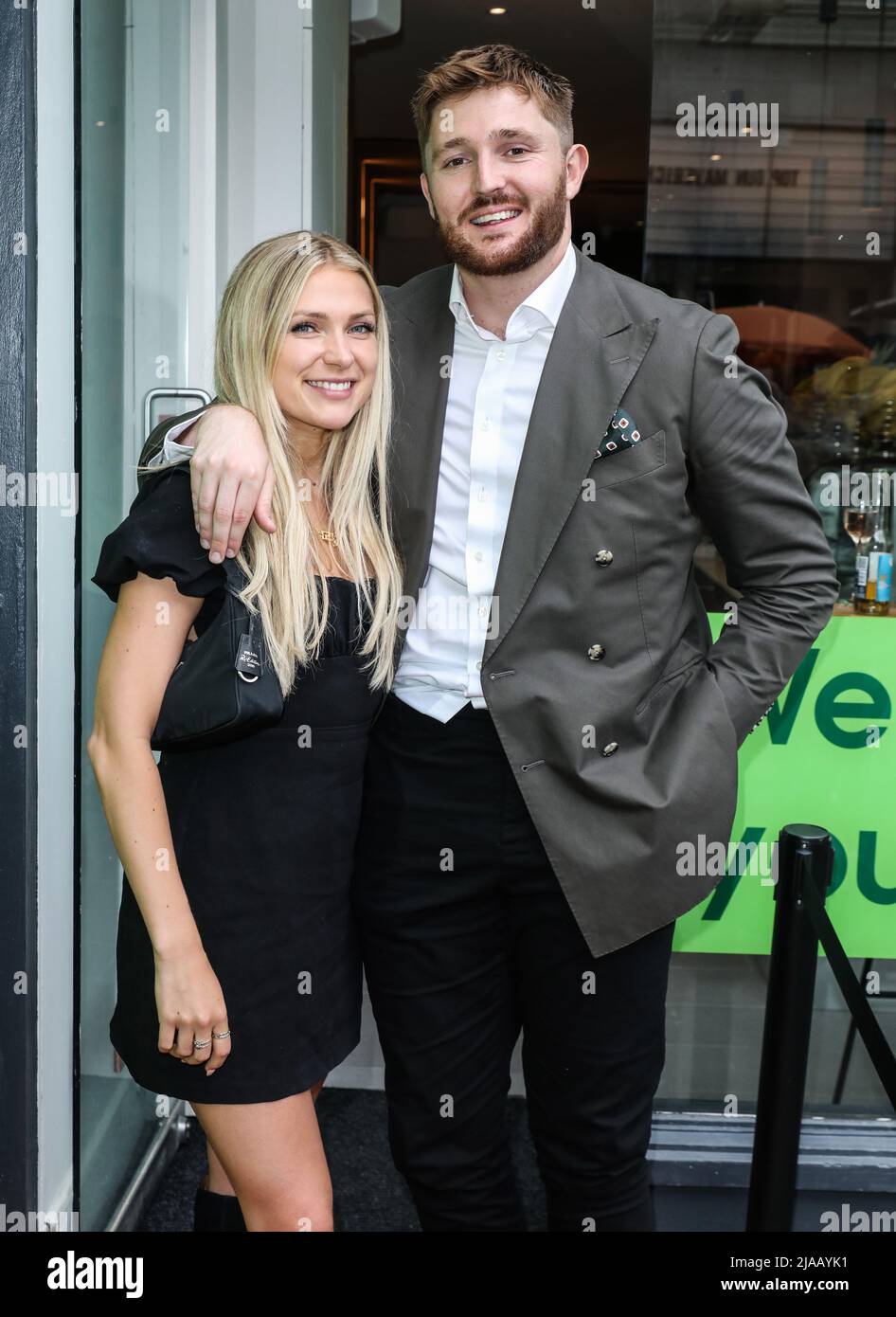 London, UK. 28th May, 2022. Verity Bowditch and Mikey Pearce attend the ...
