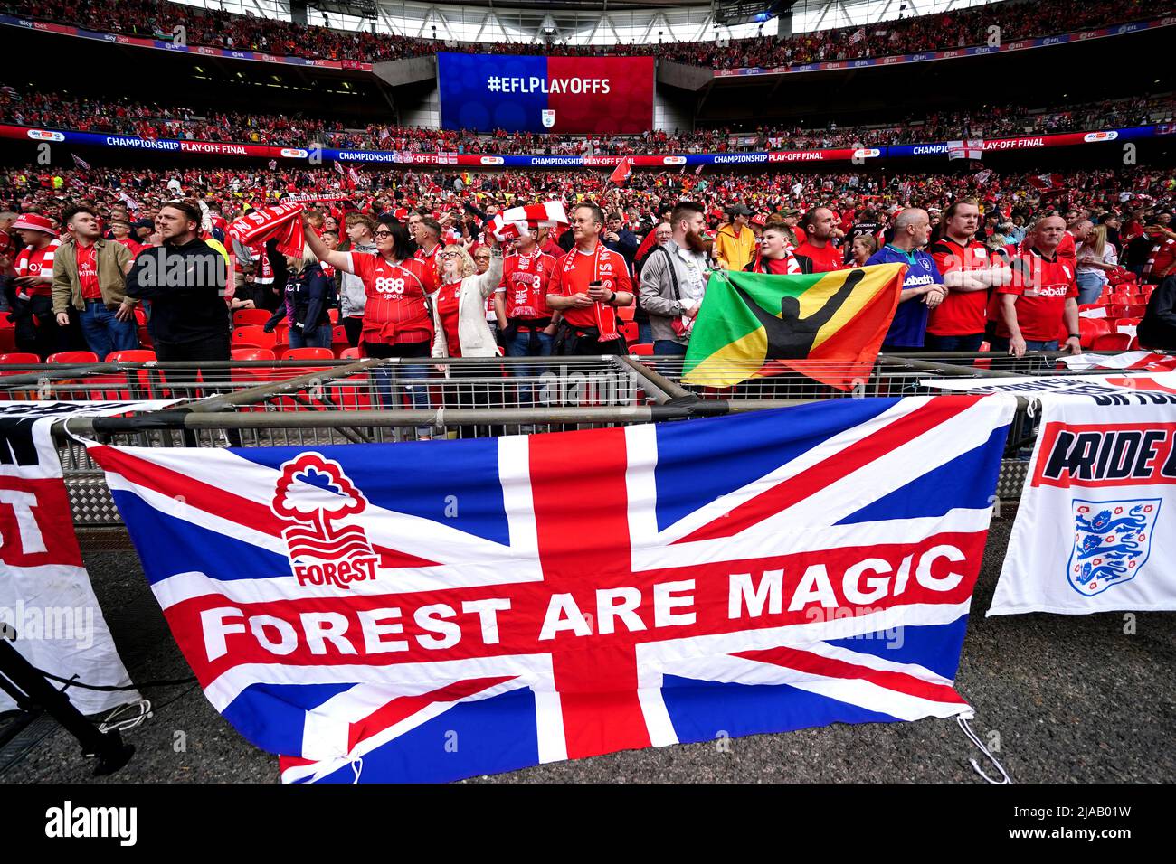 Nottingham forest banner hi-res stock photography and images - Alamy