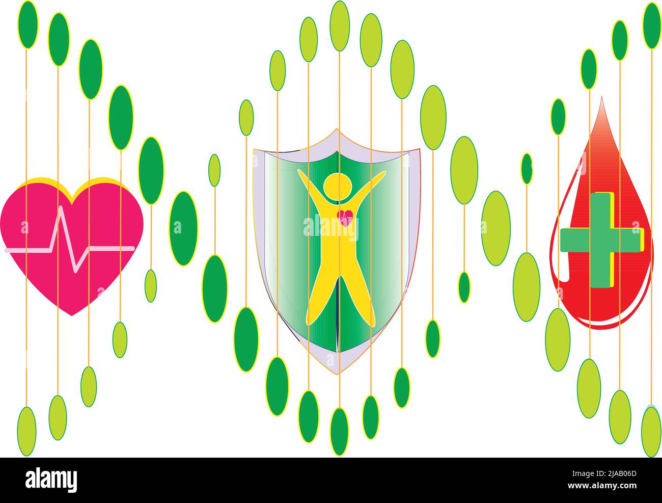 mong DNA. Health Vector Logo Stock Vector Image & Art - Alamy