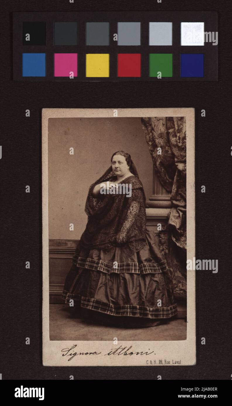 Marietta Alboni (1826-1894), opera singer. Cremière & E. Hanfstaengl ...