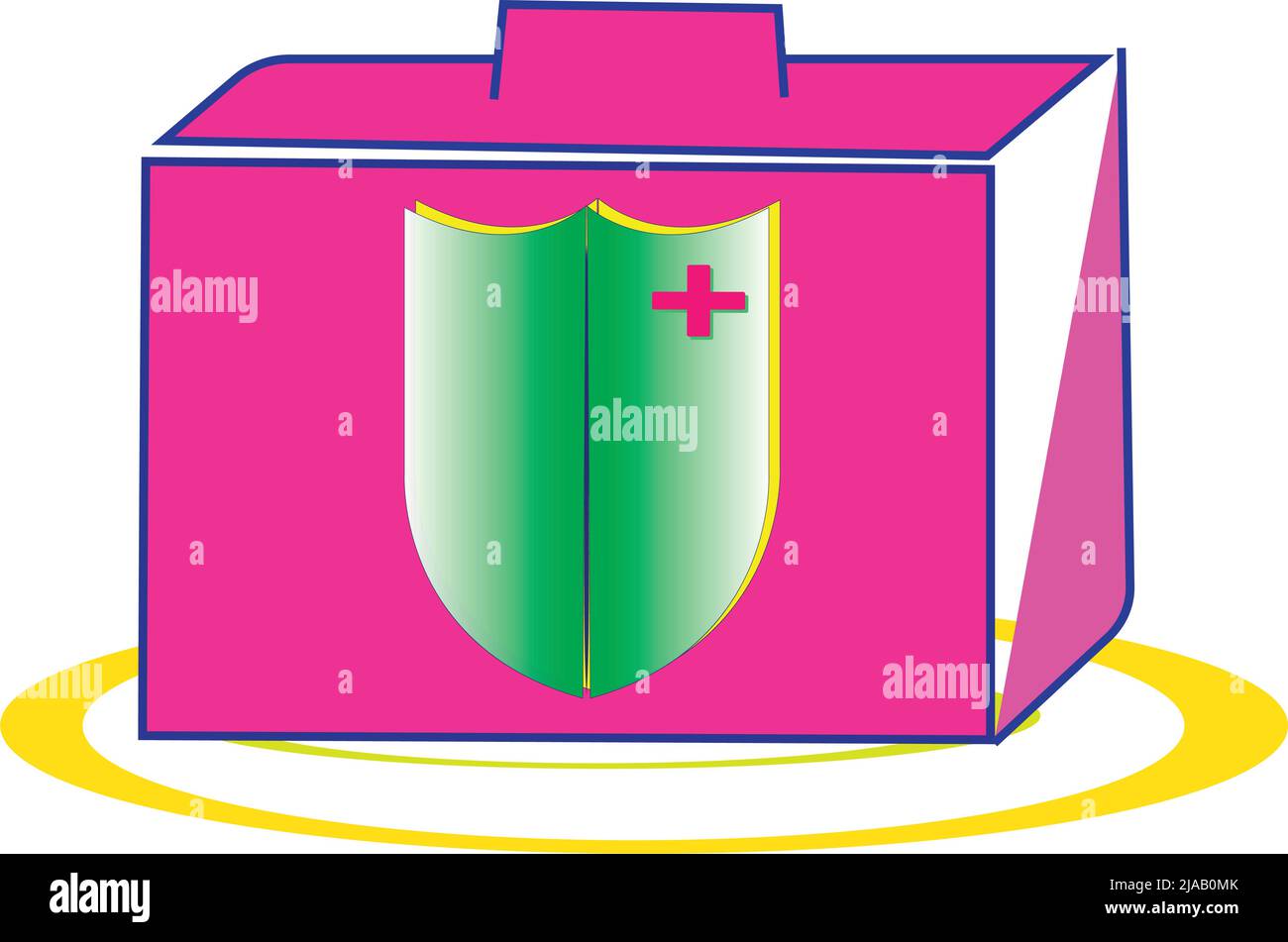 Medical Box set. Health Vector Logo Stock Vector Image & Art - Alamy