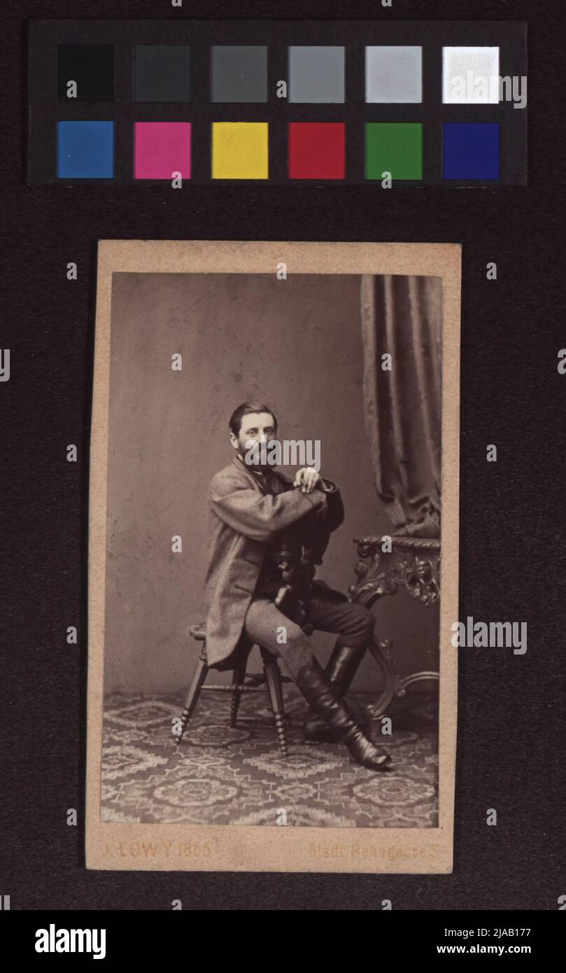 Victor Fat. Josef Löwy (1835-1902), Photographer Stock Photo - Alamy