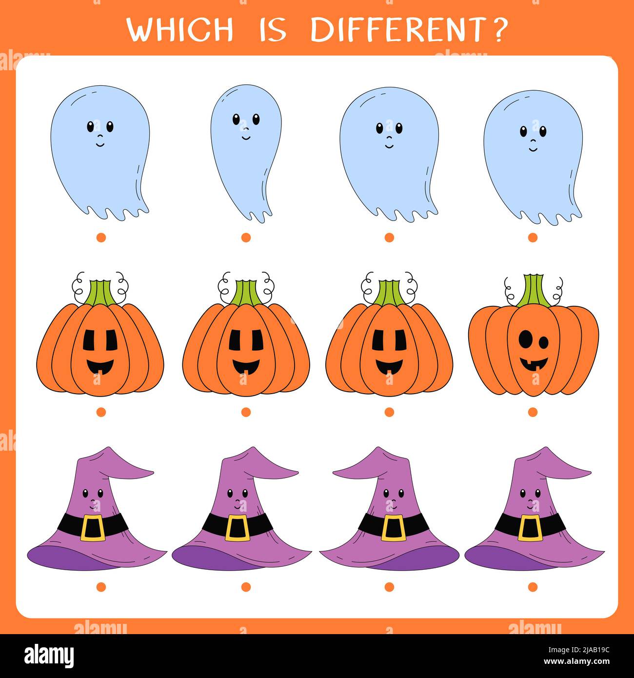 Find the odd one in the group Stock Photo - Alamy