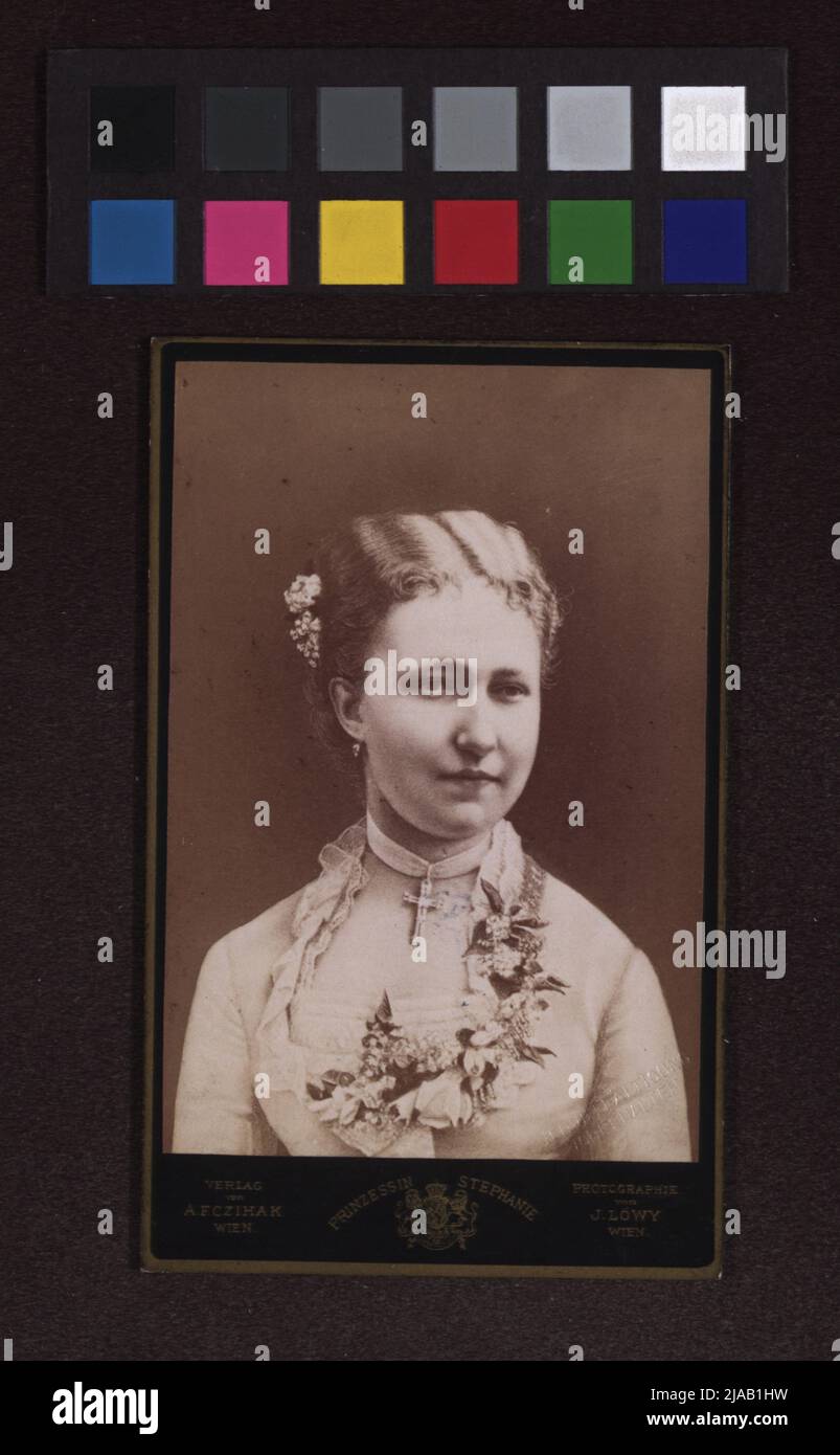 Stefanie, Crown Princess of Austria-Hungary. Josef Löwy (1835-1902 ...
