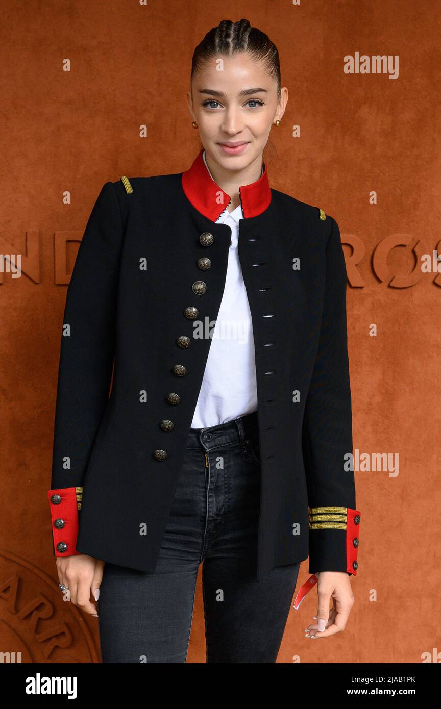 Victoria Dauberville at Village during French Open Tennis Roland Garros ...