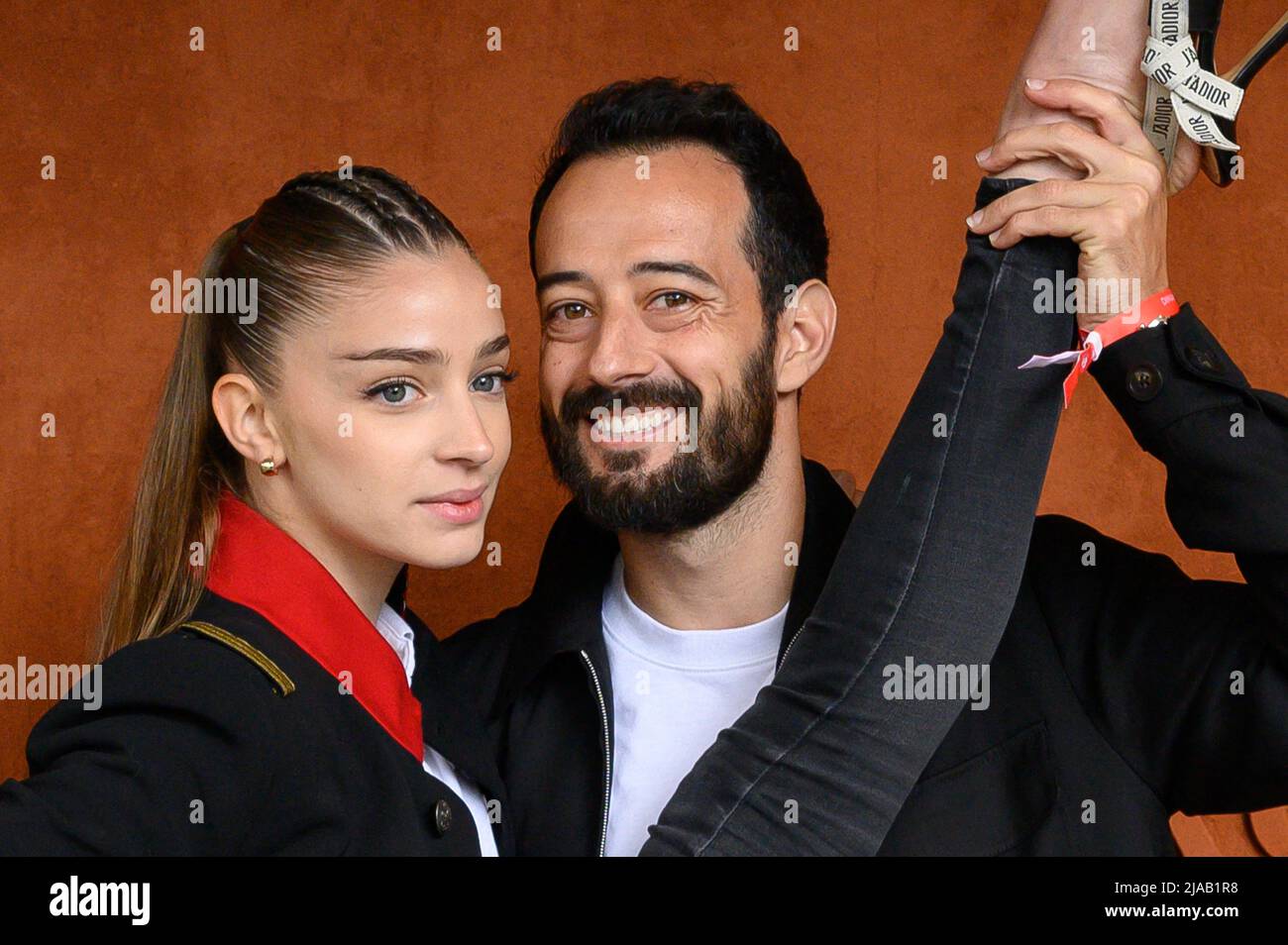 Mathieu Forget and Victoria Dauberville at Village during French Open ...