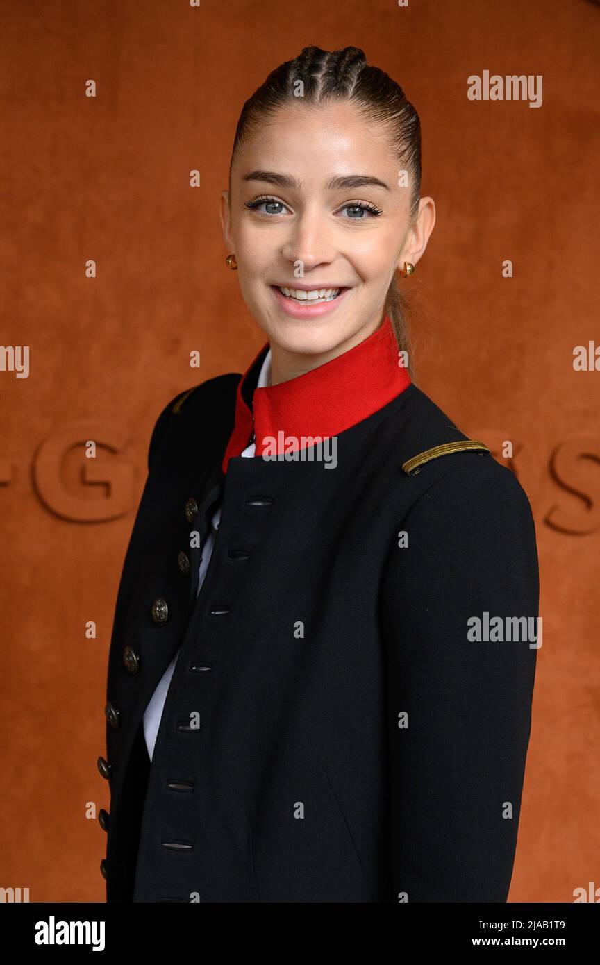 Victoria Dauberville at Village during French Open Tennis Roland Garros ...