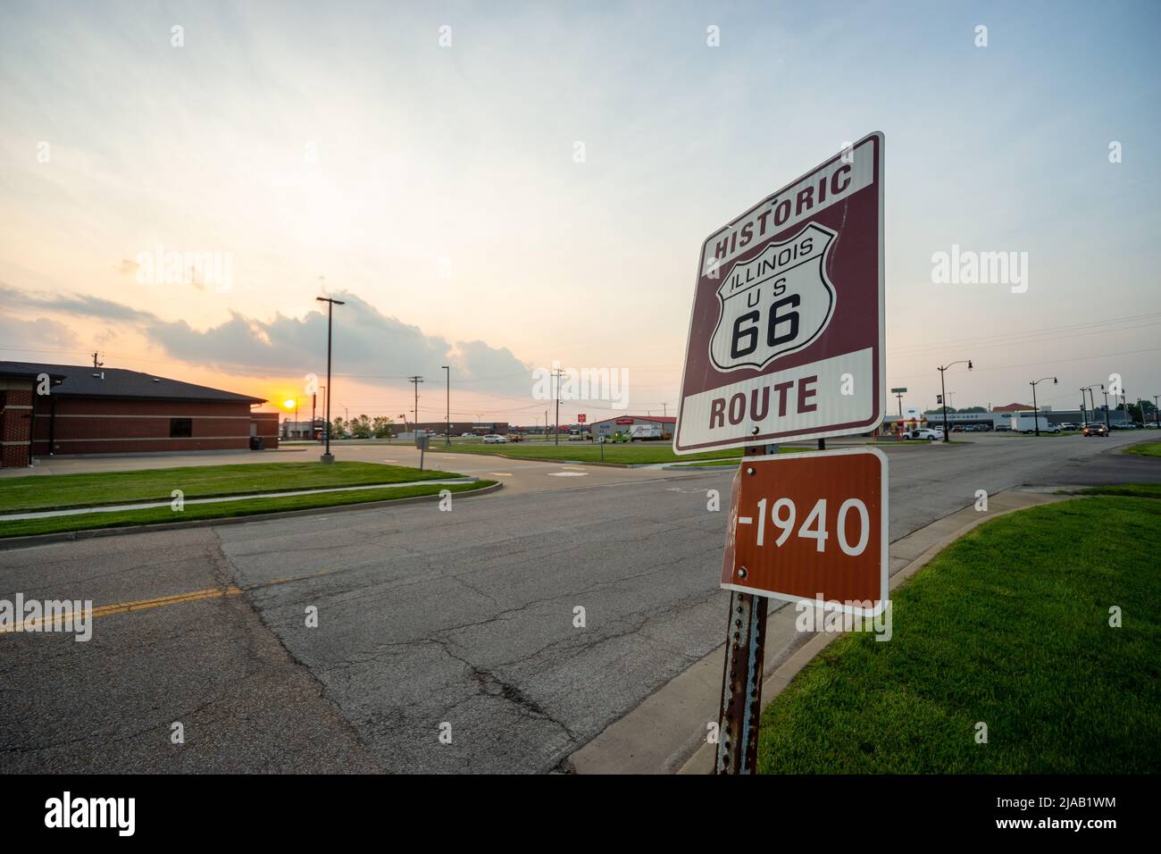 1930s Us Route 66 Sign