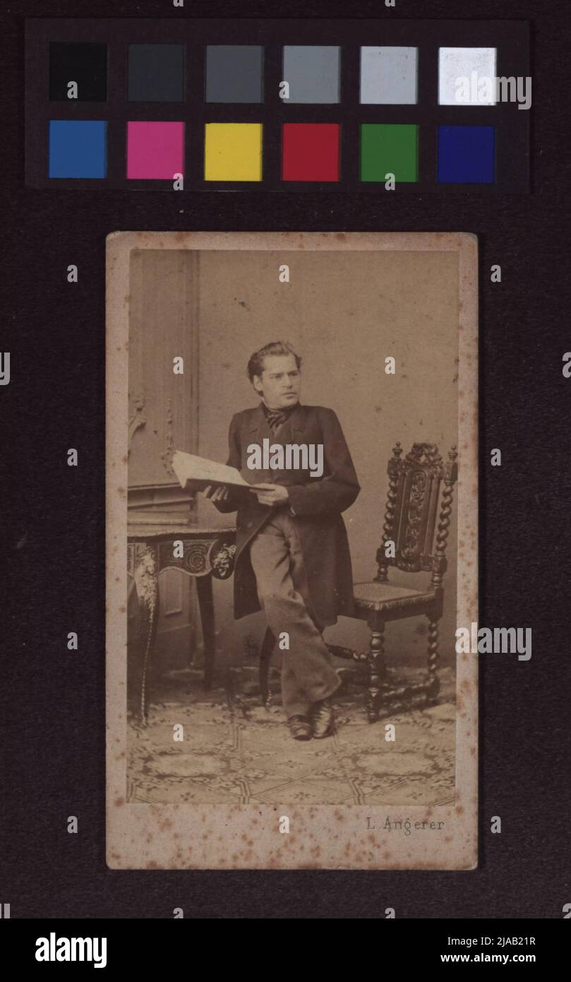 Moritz Lehmann (1819-1877), theater painter. Ludwig Angerer (1827-1879 ...