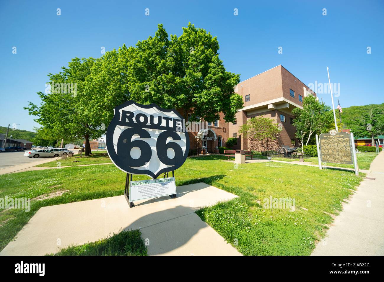 Route 66 shield hi-res stock photography and images - Alamy