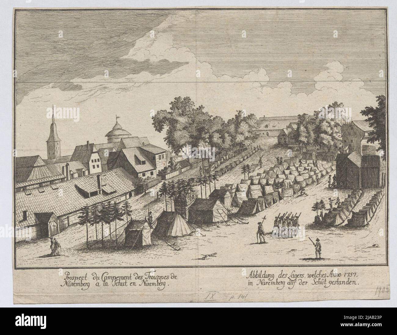 "Illustration of the warehouse, which was on the pattern in 1757. / in ...