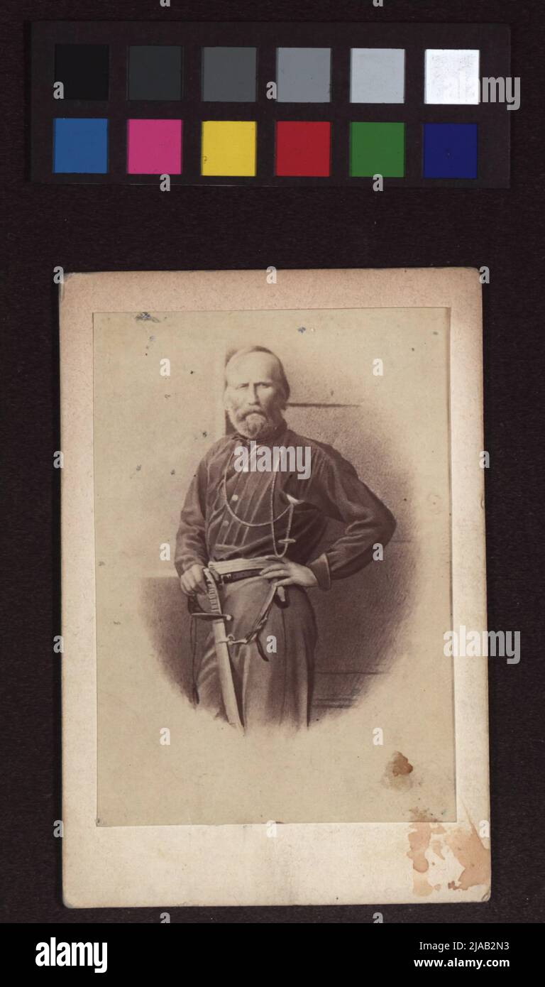 Giuseppe Garibaldi (1807-1882), military, Italian national hero ...