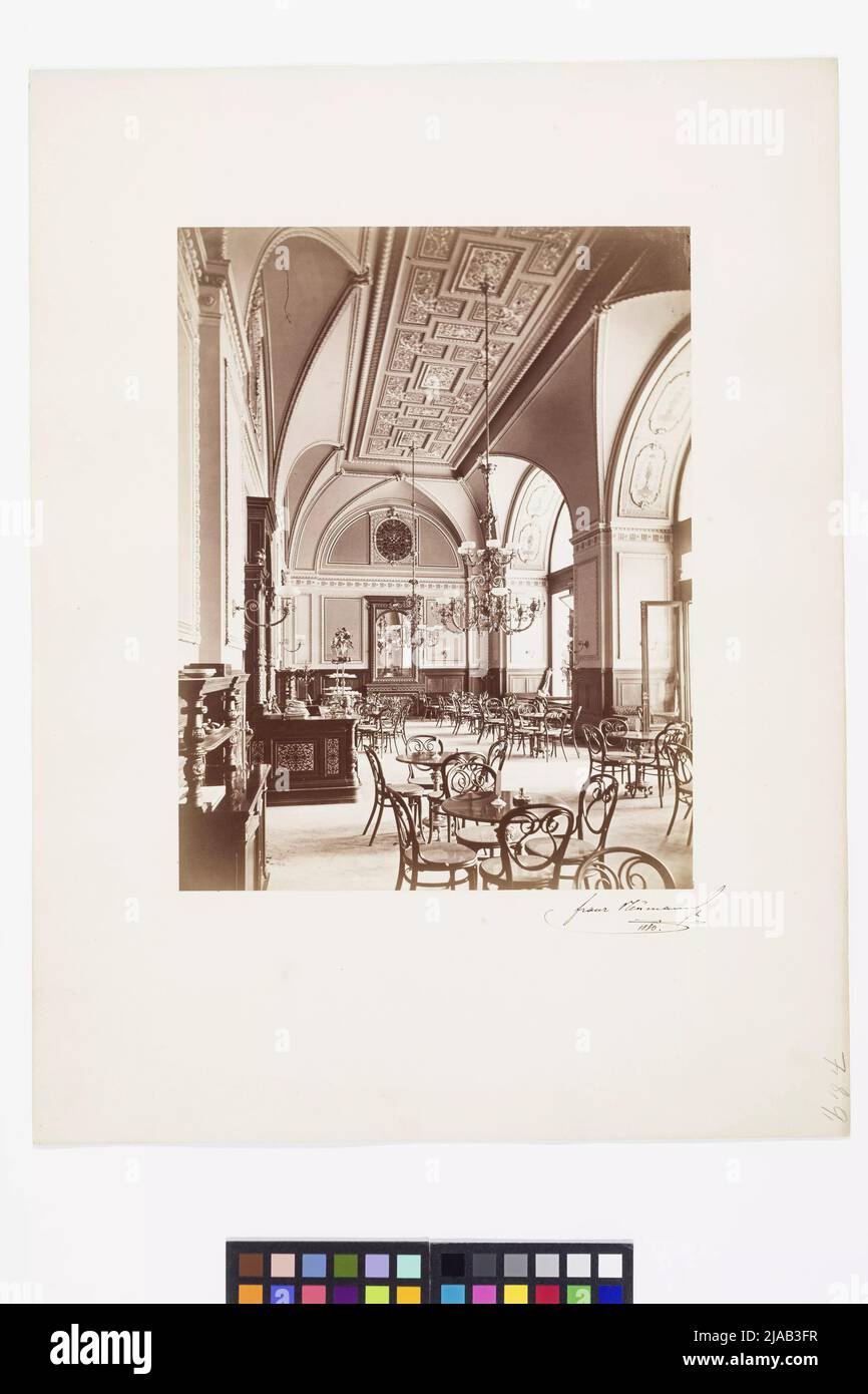 1st, Rathausplatz 7-9 - Arkadenhäuser - Cafe Reichsrat - Interior view ...