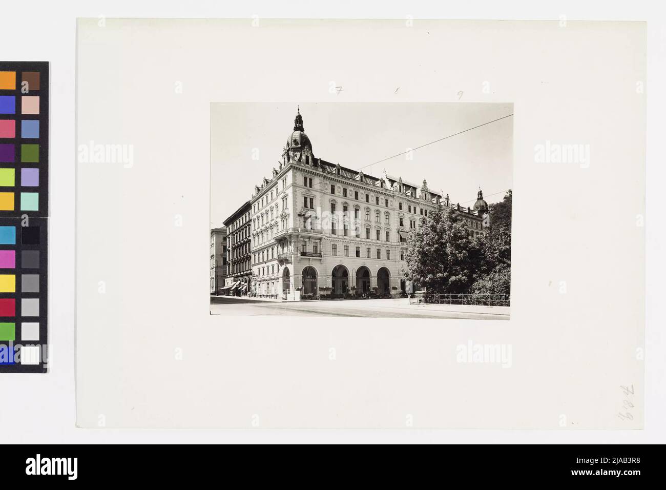 1st, Rathausplatz 7 - Arkadenhaus - Cafe Reichsrat. Bruno Reiffenstein ...